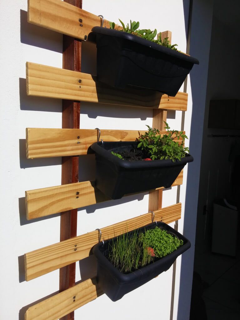 60 Ideias de HORTA VERTICAL SUSPENSA - Modelos e Como Montar!!!
