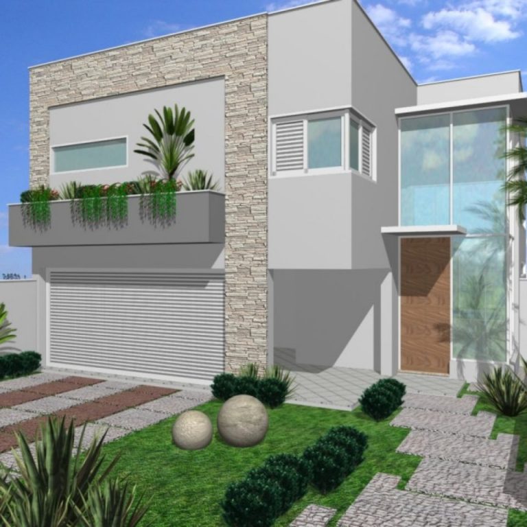 Casas Duplex → Plantas, Modelos, Fachadas, Vantagens e Desvantagens