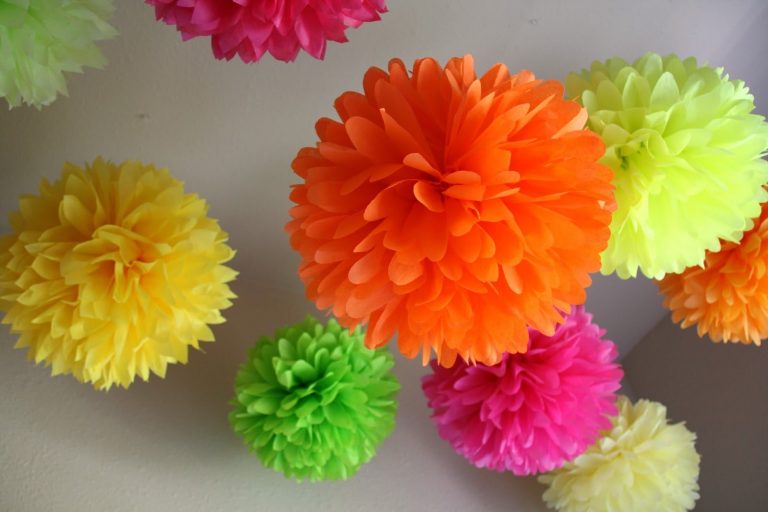 FLORES DE PAPEL – Crepom, Moldes, Gigante, de Seda (CONFIRA!!!)